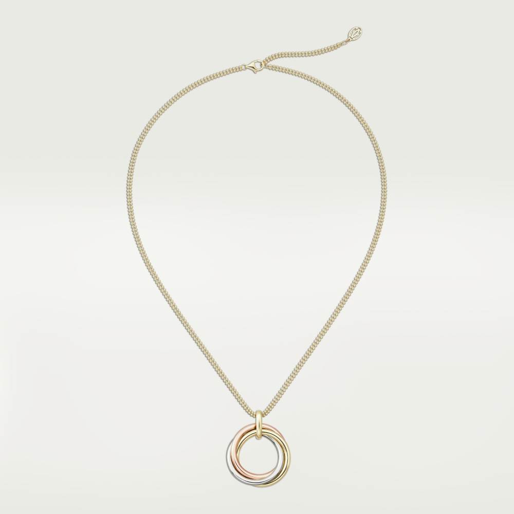 B7224813 - Trinity项链 18K白金，18K黄金，18K玫瑰金 - 白金，玫瑰金，黄金 - 卡地亚